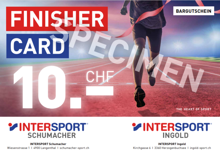 Finisher-Card - Schumacher Sport AG